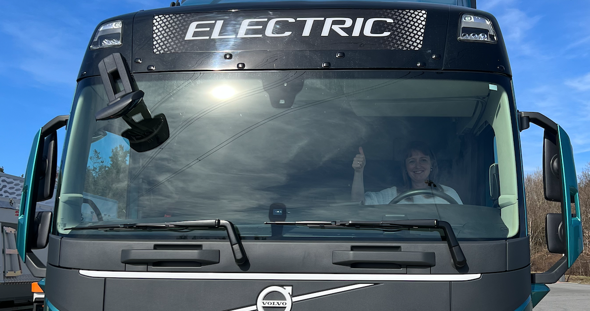 Vi testkjørte Volvos el-lastebiler