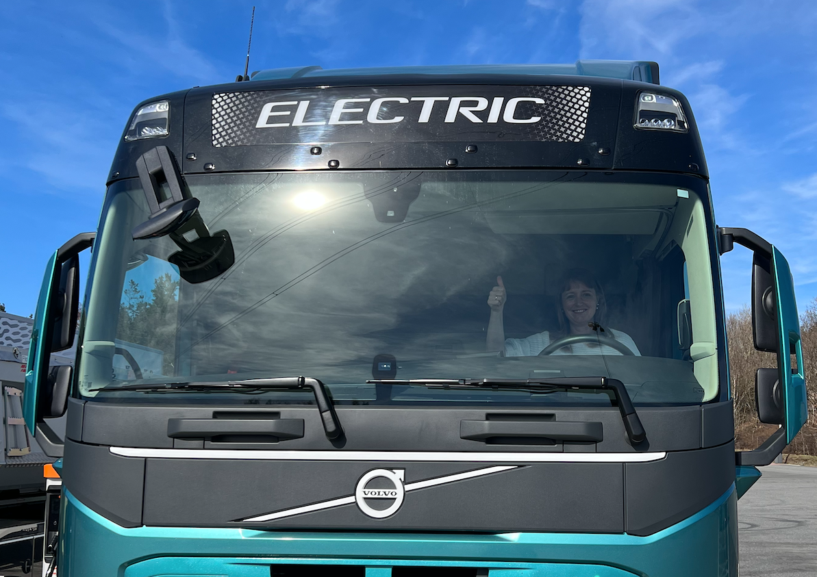 Vi testkjørte Volvos el-lastebiler