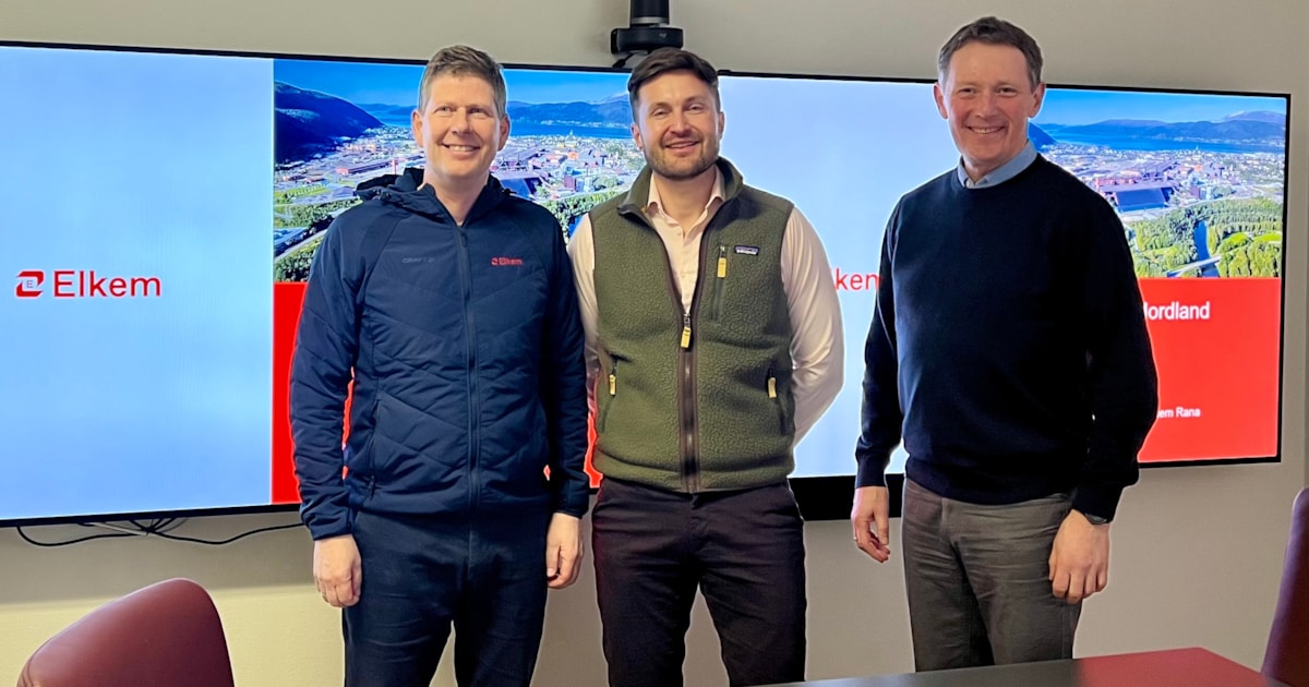 Suksess med karbonfangst: Elkem Rana leder an globalt