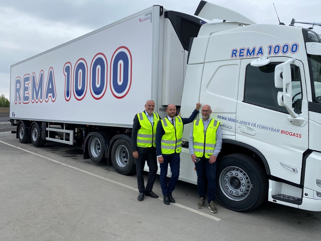 REMA 1000 på vei mot grønnere varetransport